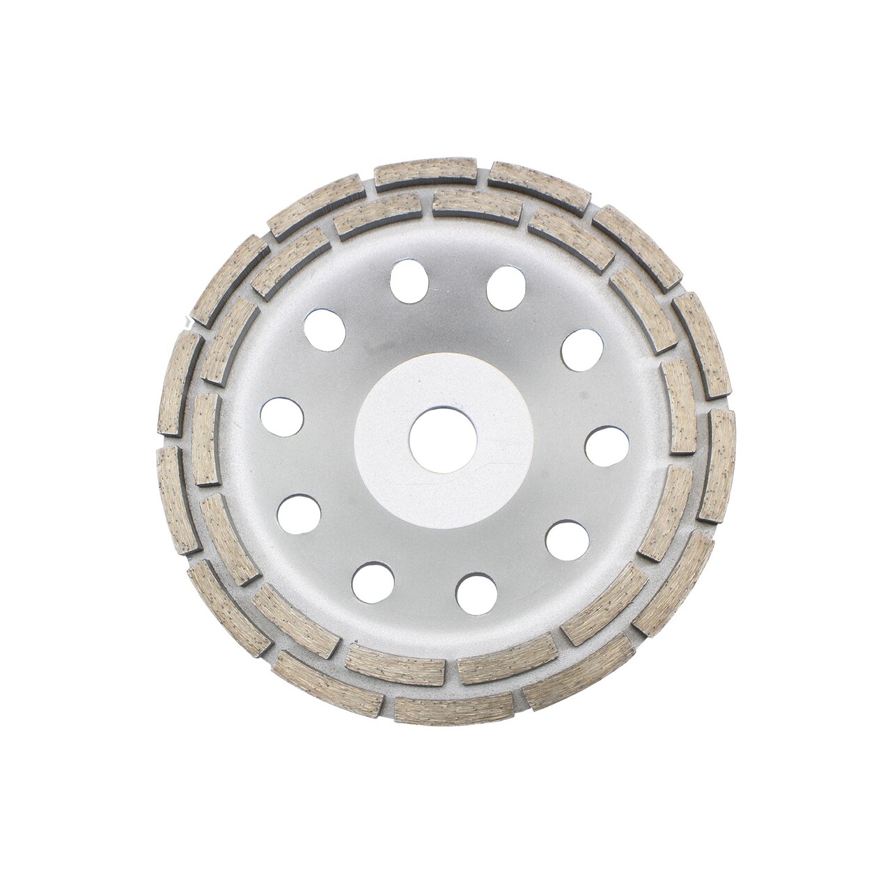 Disco copa diamantada doble segmento 7" (180mm) gris | Kamasa