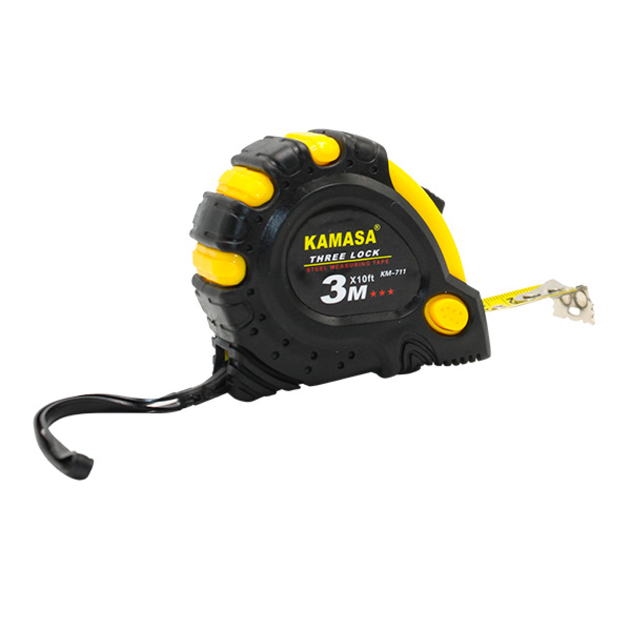 Wincha PVC 3mx16mm c/imán 3 trabas *** | Grupo Kamasa